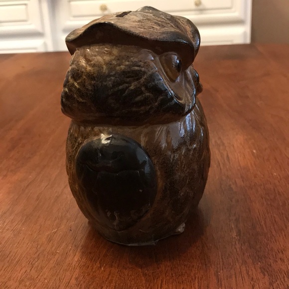 knobler | Accents | Rare 2 Faced Vintage Owl Bank | Poshmark